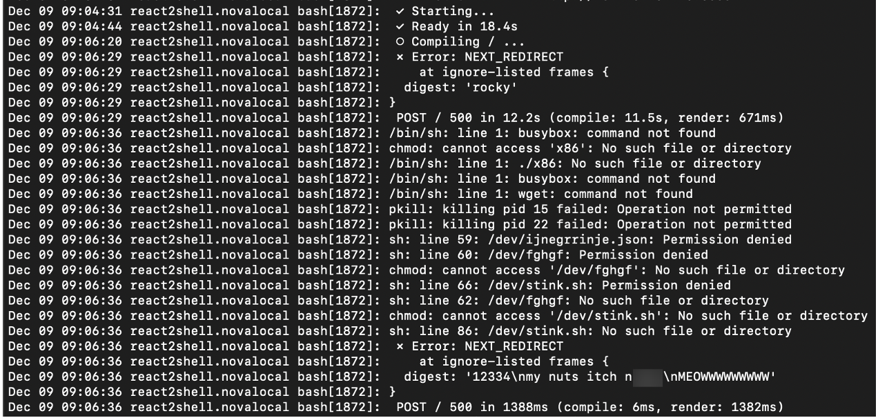 React2Shell: How Attackers Exploited CVE-2025-55182 Within Hours